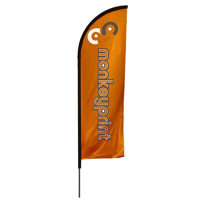 Feather, Crest, Quill & Concave Flags – monkey-print.com